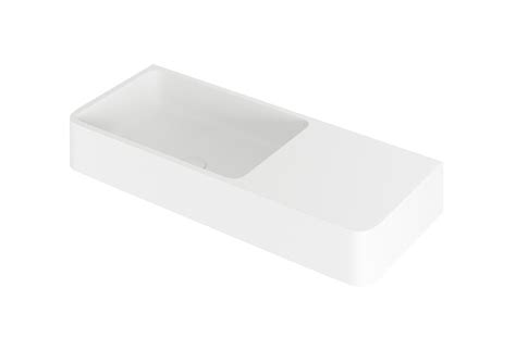 Lb16r75 Lavabo Rectangular Con Seno Izquierdo Y Esquinas Redondeadas