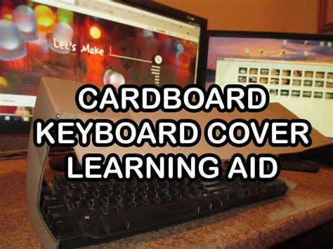 Cardboard Keyboard Cover 9 Steps With Pictures Instructables