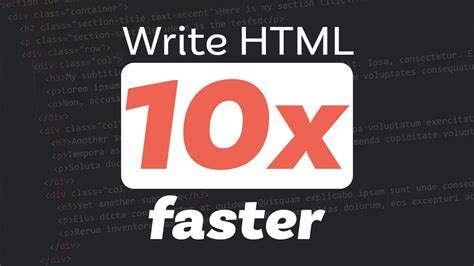 Use Emmet To Up Your Html Game Youtube