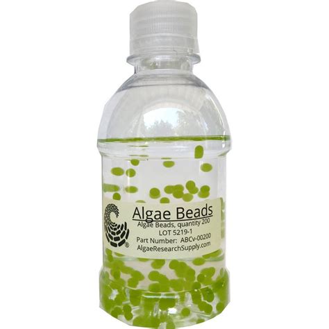 Algae Research Supply Algae Beads