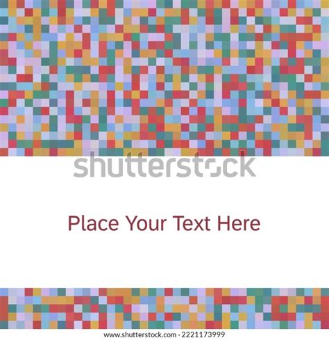 Pixel Background Design Place Text Stock Vector Royalty Free Shutterstock