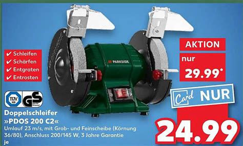 Doppelschleifer Pdos 200 C2« Angebot Bei Kaufland