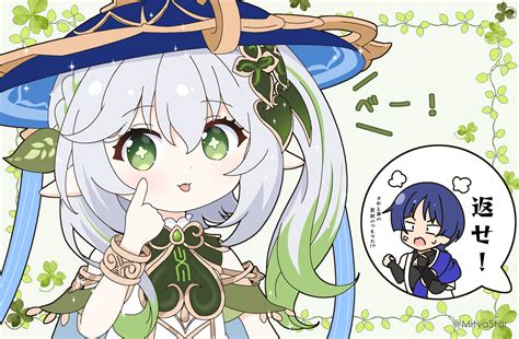 Scaramouche Nahida And Wanderer Genshin Impact Drawn By Mitya Danbooru