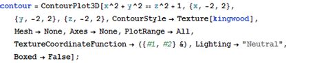 Apply Textures To Surfaces And Regions New In Mathematica 8