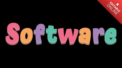Software Text Effect Generator Software Text Effect Generator