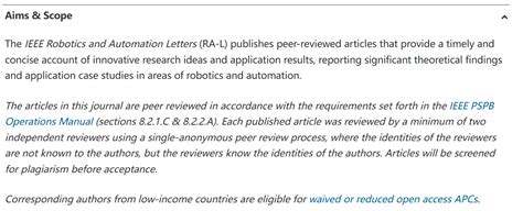 Ieee Robotics And Automation Letters