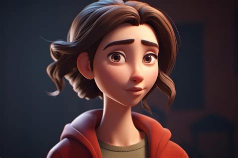 Premium Photo Funny Cartoon Man Working At The Computer In The Office 3d Rendering