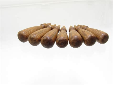 Minty New Set Of 7 Lie Nielsen Exotic Wood Chisel Handles Michael