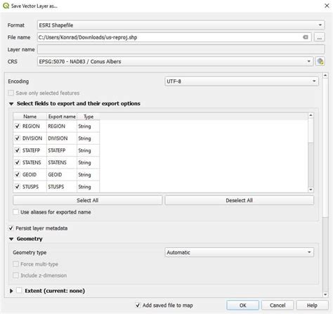 Reproject Raster And Vector Layers With QGIS OpenSourceOptions