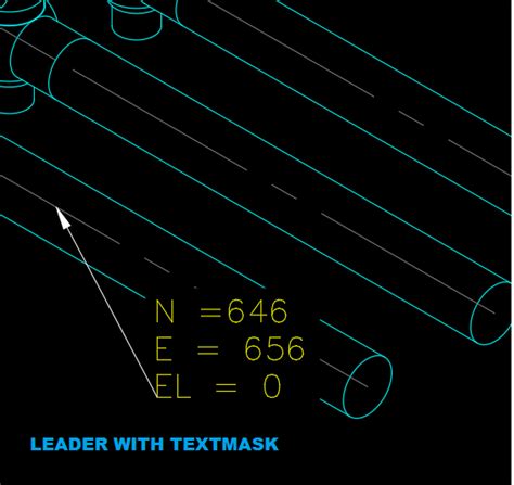 Solved Add Textmask For Leader In Ortho View Autodesk Community