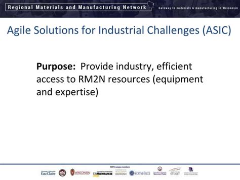 Agile Solutions For Industry Challenges Asic Ppt