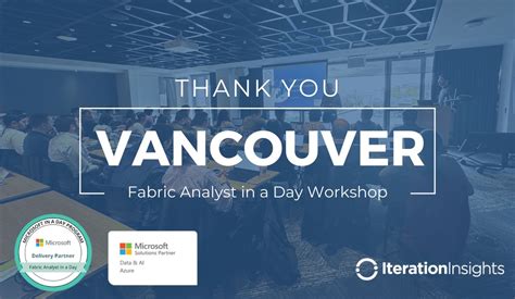 Yvr Fabric Microsoft Microsoft Iteration Insights