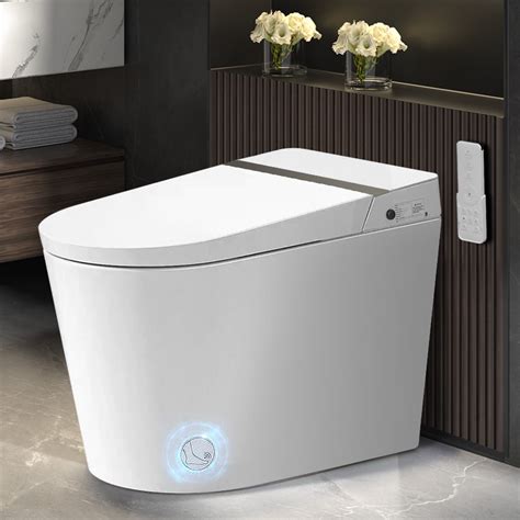 EPLO Smart Bidet Toilet One Piece Toilet Automatic Open Close Lid