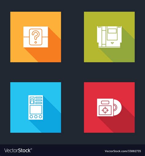 Set Mystery Or Random Box Cartridge Create Vector Image