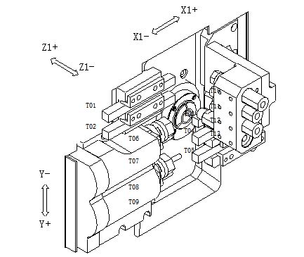Swiss Type CNC Automatic Lathe F203E Ants Machine
