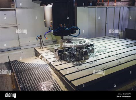 Worker Male Hands Working With CNC Machine At Factory With Lathes Stock Photo Alamy