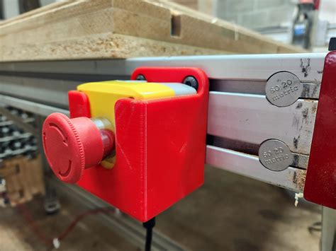 Cnc Emergency Stop Holder Avid Cnc Etsy