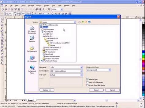 CorelDRAW Tutorial How To Export The Selected Picture Only YouTube