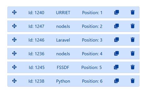 Laravel 8 Jquery Drag And Drop List And Update To Database Livewire