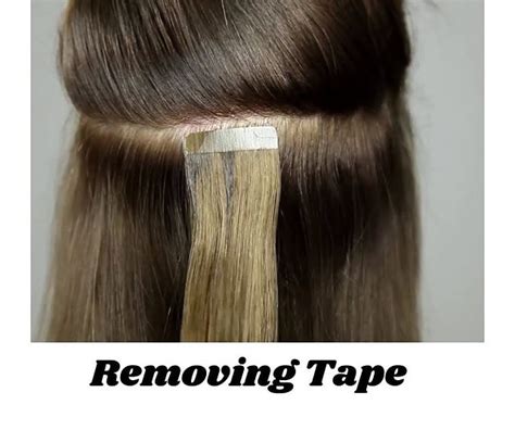 How To Remove Tape In Extensions A Step By Step Guide BF