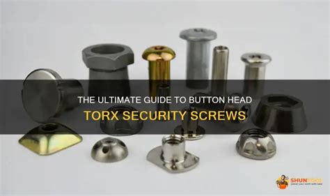 The Ultimate Guide To Button Head Torx Security Screws Shuntool