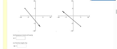 solved let u be the vector with the initial point p 5 7