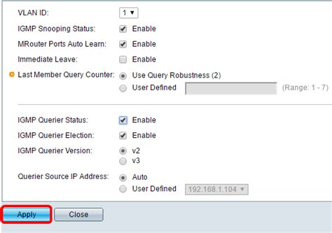 Configure Internet Group Management Protocol Igmp Or Multicast Listener Discovery Mld