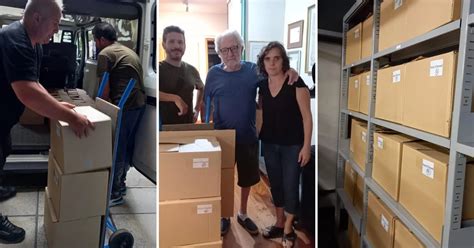 Pacho ODonnell donó su archivo audiovisual a la Biblioteca Nacional Es un material muy rico y