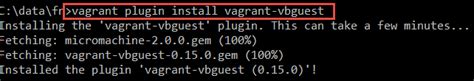 create debian vm with docker host using vagrant automatically include guest additions