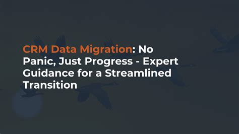 Crm Data Migration