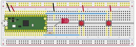 Raspberry Pi Pico Reaction Game Timing Game Using An Push Button