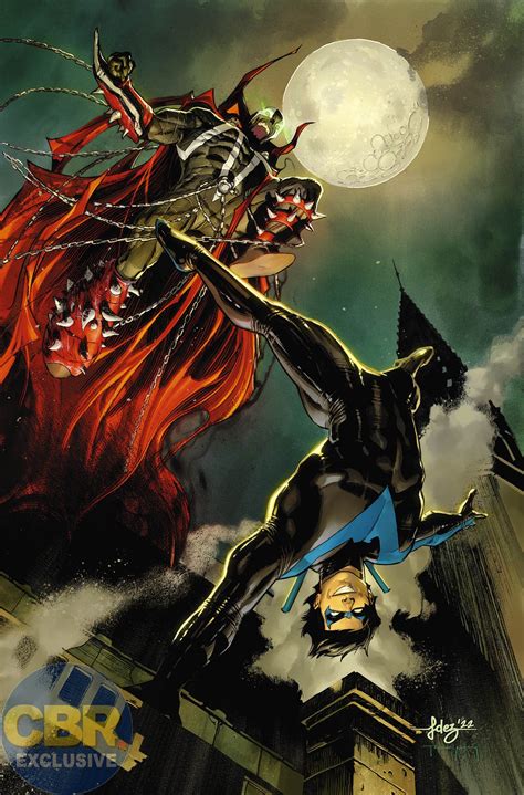 Superman Nightwing And Joker Collide With Spawn In New Dc Variants