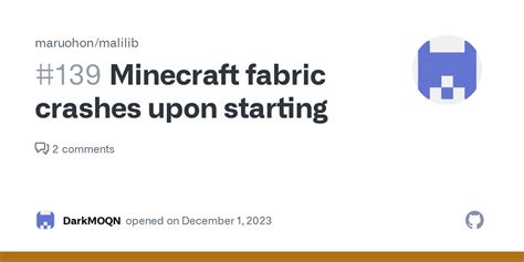 Minecraft Fabric Crashes Upon Starting Issue Maruohon Malilib GitHub
