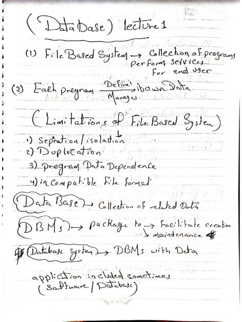 Database Revision Pdf