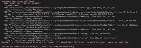 capsule模型会报错 Issue zjunlp DeepKE GitHub