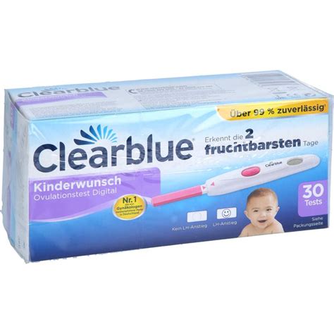 CLEARBLUE Ovulationstest digital 30 St - Familienplanung - Familie ...