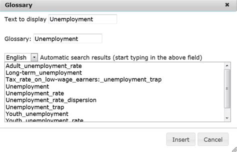 Tutorial How To Create An Article Enter Glossary Items Statistics Explained Eurostat