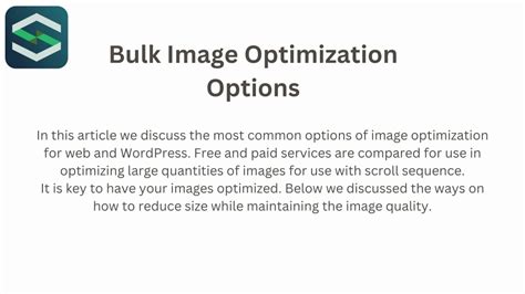 ppt bulk image optimization options powerpoint presentation free