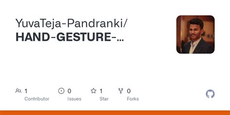 GitHub YuvaTeja Pandranki HAND GESTURE RECOGNITION USING CNN