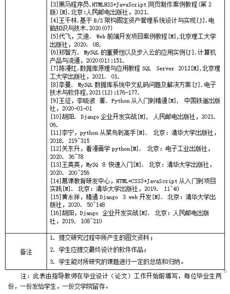 Python美食菜谱和点评系统毕业设计成品作品（7）任务书 Csdn博客