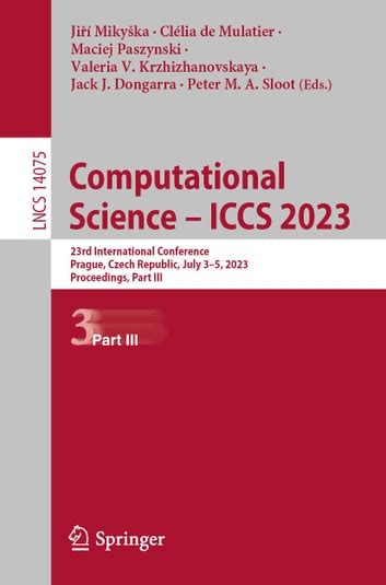 Computational Science Iccs 2023 Ebook By Epub Rakuten Kobo India
