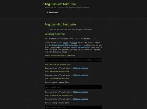 Angular Boilerplate By Albert Cyberhulk A Angular Template Built At Lightspeed