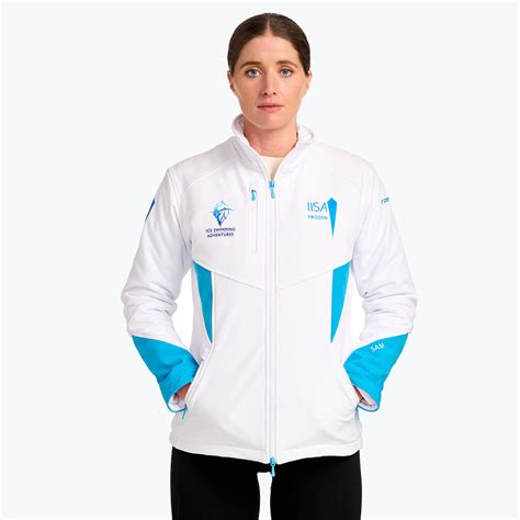 White Jacket [f] Frozen International Ice Swimming Association