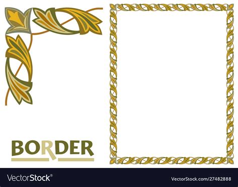 Certificates And Awards Borders Tiled Frame Vector Image