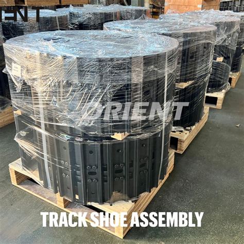 Piling Machine Track Shoe Assembly Drilling Rig Drill Track Roller