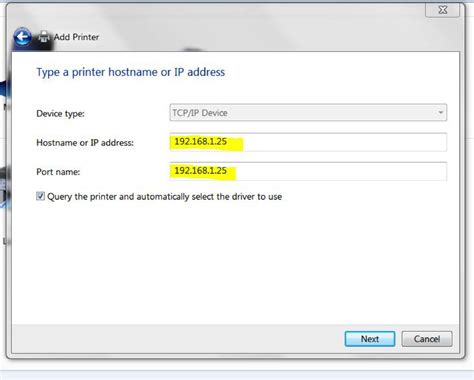 Windows Printer Setup