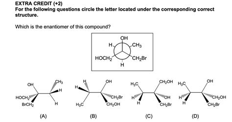Solved Extra Credit 2 For The Following Questions Circle The Letter