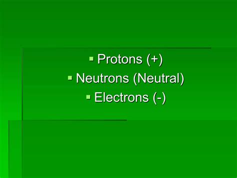 Calculating Subatomic Particles Ppt