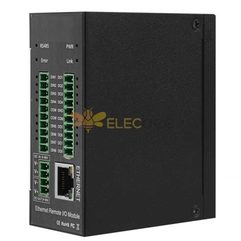 Elecbee RS Digital Output Ethernet Remote I O Module For Industrial Automation Data