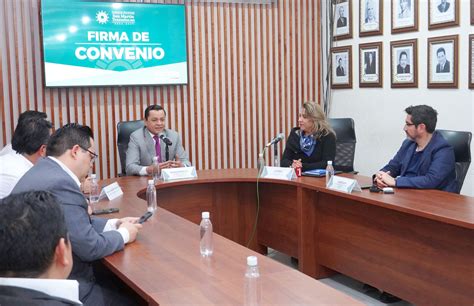 San Martín Texmelucan Firma Convenios Con Canaco Y Coparmex Para
